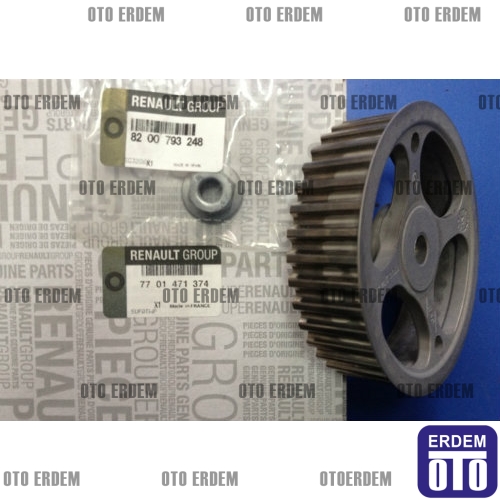 Clio 2 Clio 3 Eksantrik Dişlisi - D4F K4M K4J Orjinal 7701471374 ...