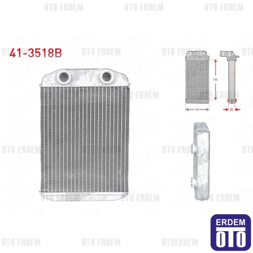 Dacia Lodgy Kalorifer Radyatörü 1.5 Dci 2012 41-3518B ORIS-KDC056026 ...
