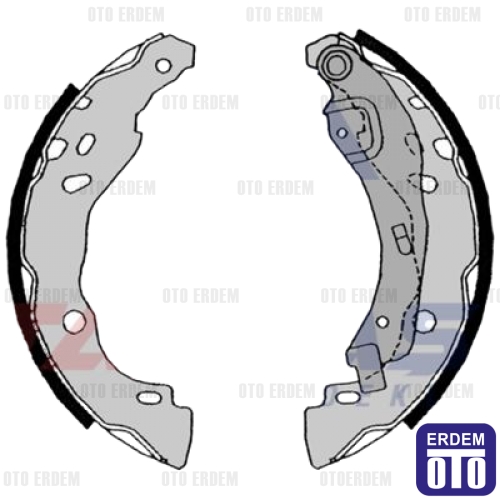 Dacia Logan Renault Symbol 3 Fren Pabucu Arka 2004-2012 AP08630 AP08630 ...