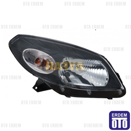 Dacia Sandero Sağ Far Siyah Çerçeveli (Motorsuz) 260104793R 260104793R ...