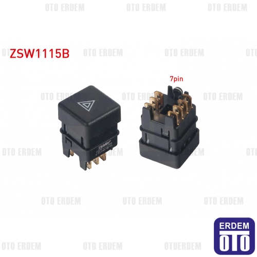 Fiat Doğan SLX Flaşör Anahtarı 1993-1997 ZSW1115B ZSW1115B ZSW1115A ...