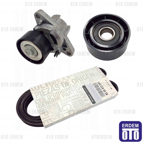 Megane 1 Scenic 1 Aksesuar Kayış Kiti V Kayış Seti 1.6 16 Valf ...