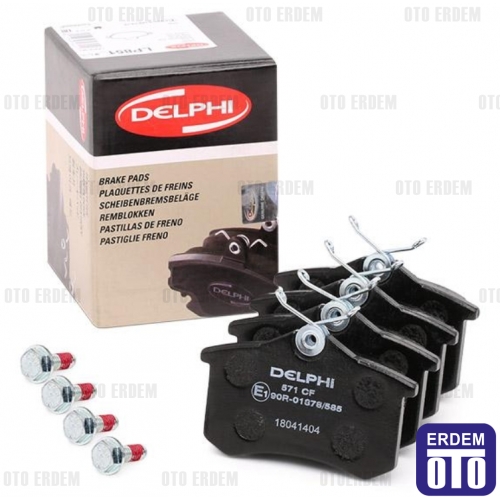Megane 2 Arka Fren Balata Takımı Delphi 440605839R 440605839RM ...