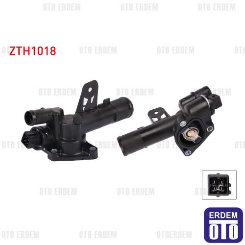 Renault Clio Kangoo Megane Termostat Komple Musurlu Braketli 89 C 1.5 ...