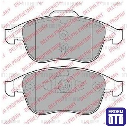 Renault Scenic 3 Ön Fren Balatası Delphi 410605055R 410600011R ...