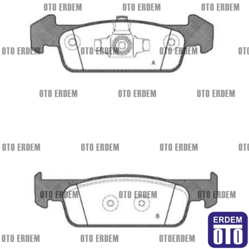 Renault Symbol Ön Fren Balata Takımı 410602396R 410609646R 410602396R ...