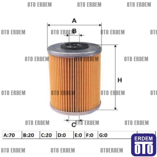 Renault Trafic 2 Yakıt Filtresi 2.0 dCi 7701478972 7701478972 ...