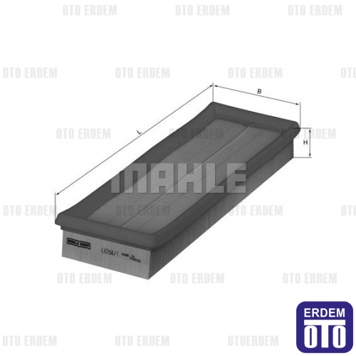 Scenic 1 Hava Filtresi 1.9D Mahle 7701047285 7701477096 7701047285 ...