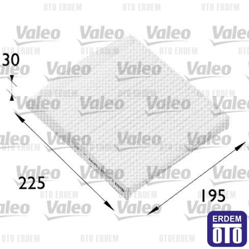 Scenic 1 Kabin Filtresi Valeo 7701047513 SRD-SC567 MAN-CUK2240 MAN ...